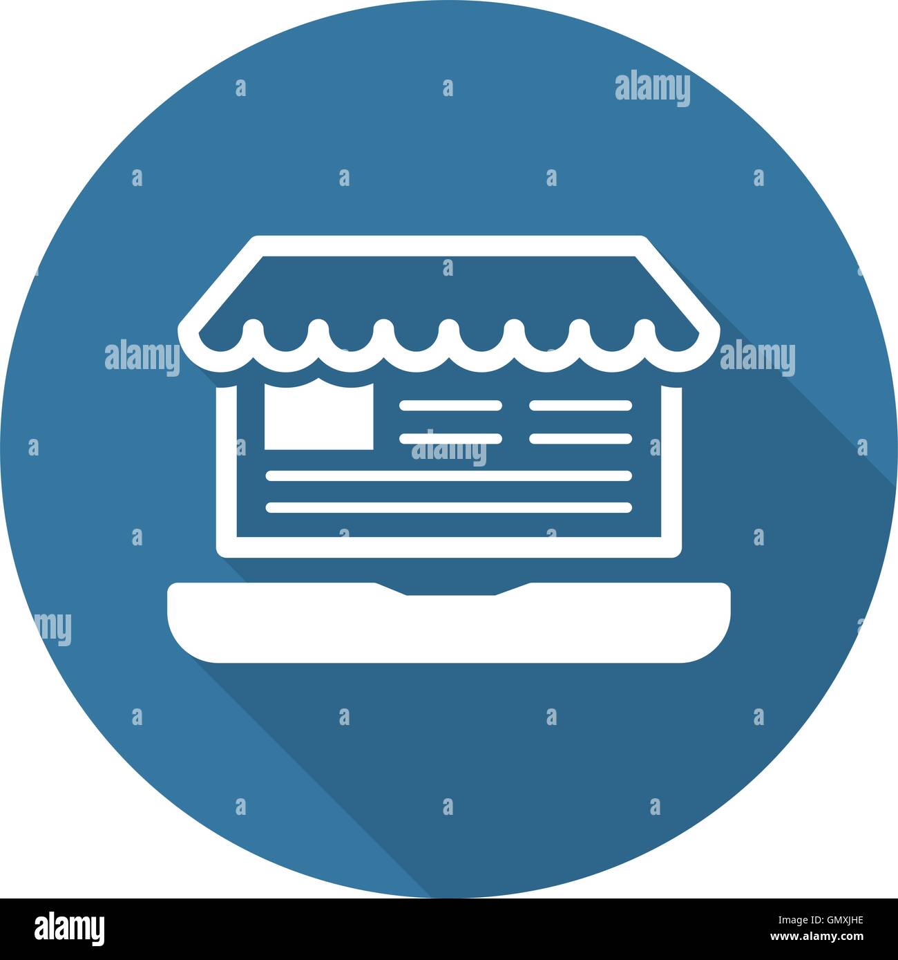 Online store icon Stock Vector Images - Alamy