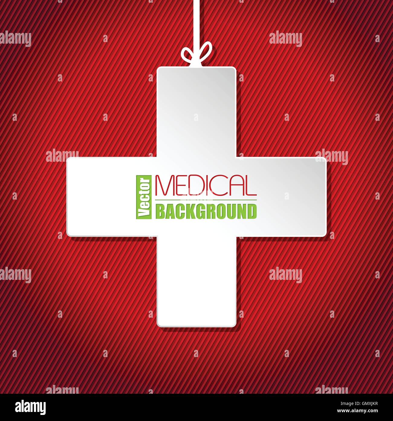 Medical background with white cross Stock Vector Image & Art - Alamy