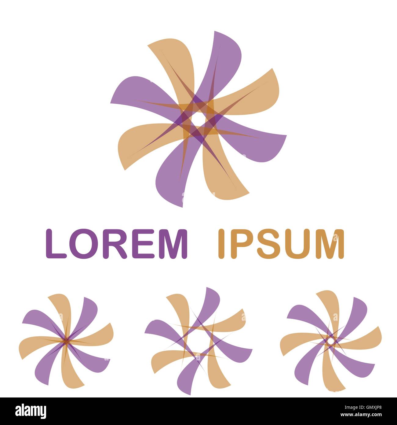 Colorful round symbol design set Stock Vector Image & Art - Alamy