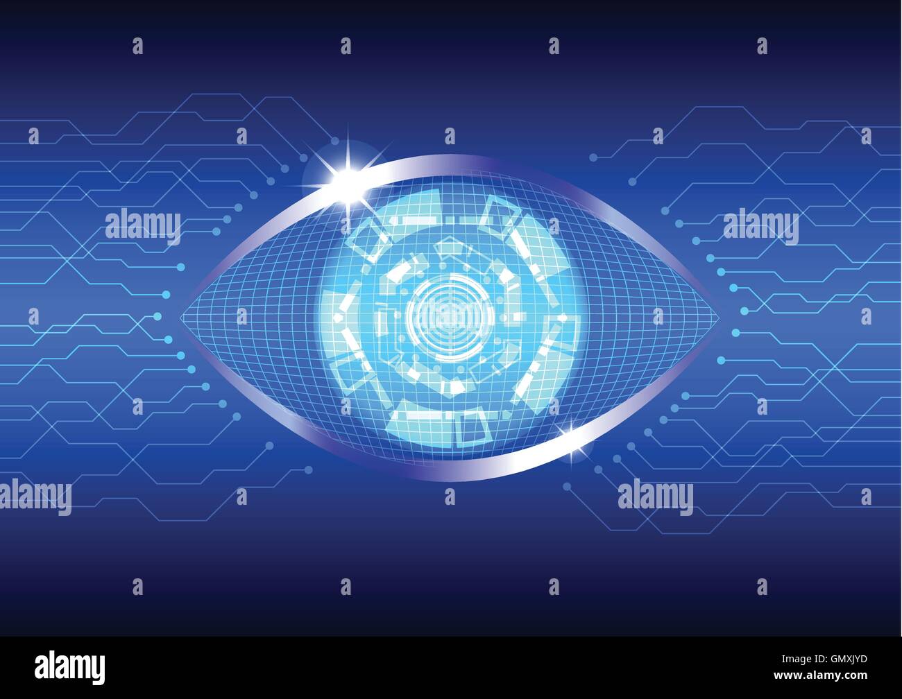 Integrated monitor Stock Vector Images - Alamy