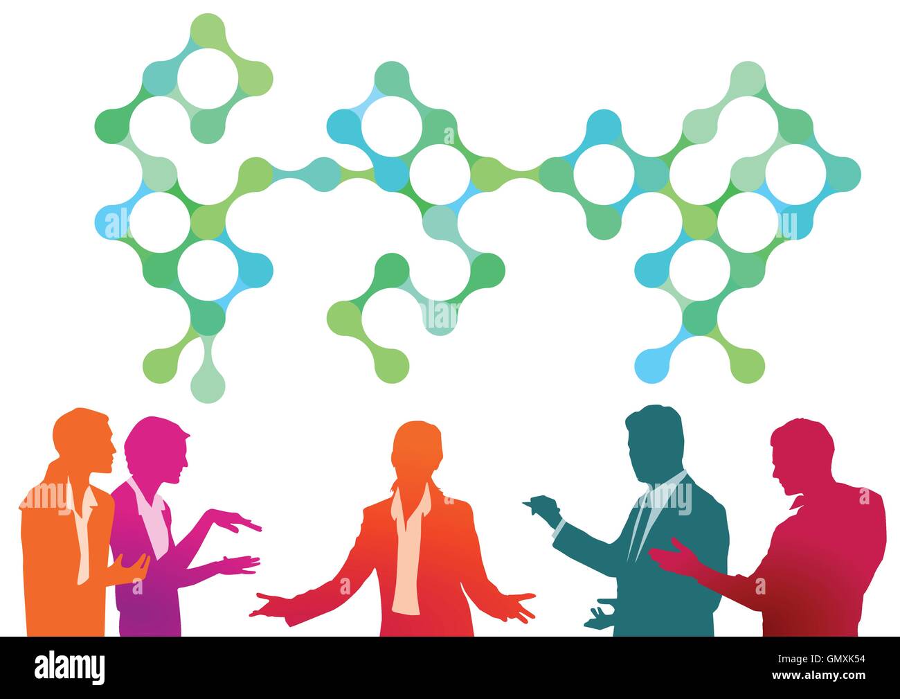 Professional meeting Stock Vector Images - Alamy