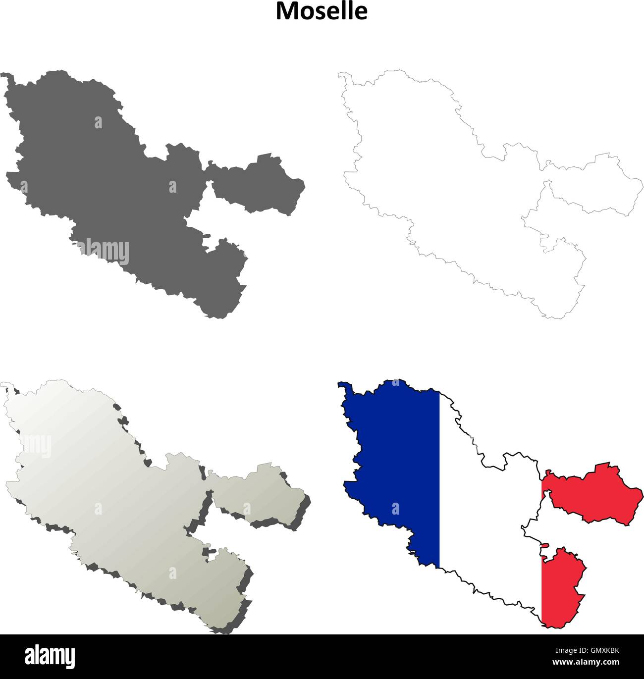 Map Of Moselle High Resolution Stock Photography and Images - Alamy