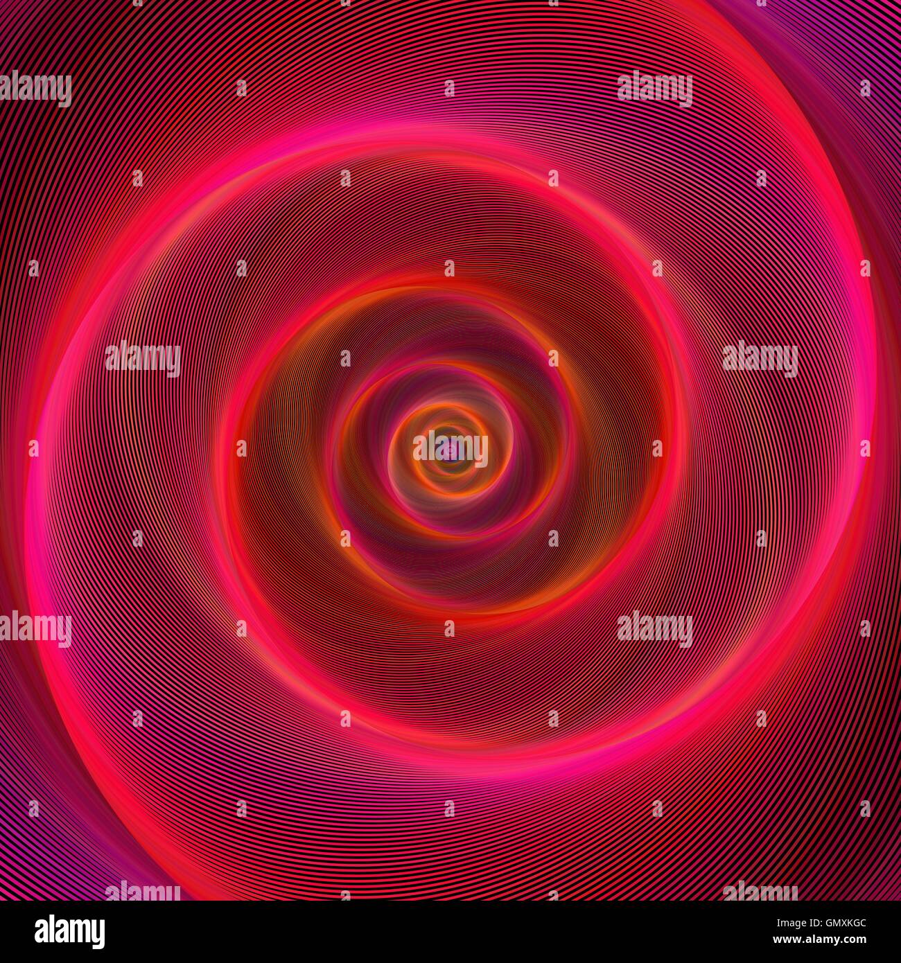 Red neon light spiral design background Stock Vector Image & Art - Alamy