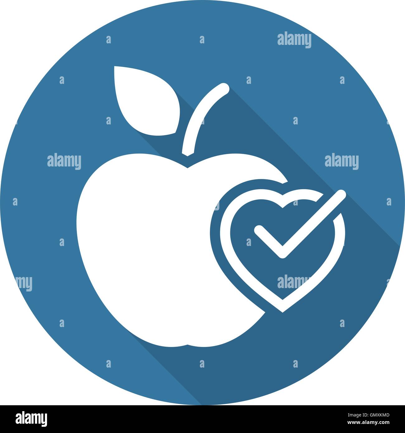 Healthy Eating Icon. Flat Design Stock Vector Image & Art - Alamy