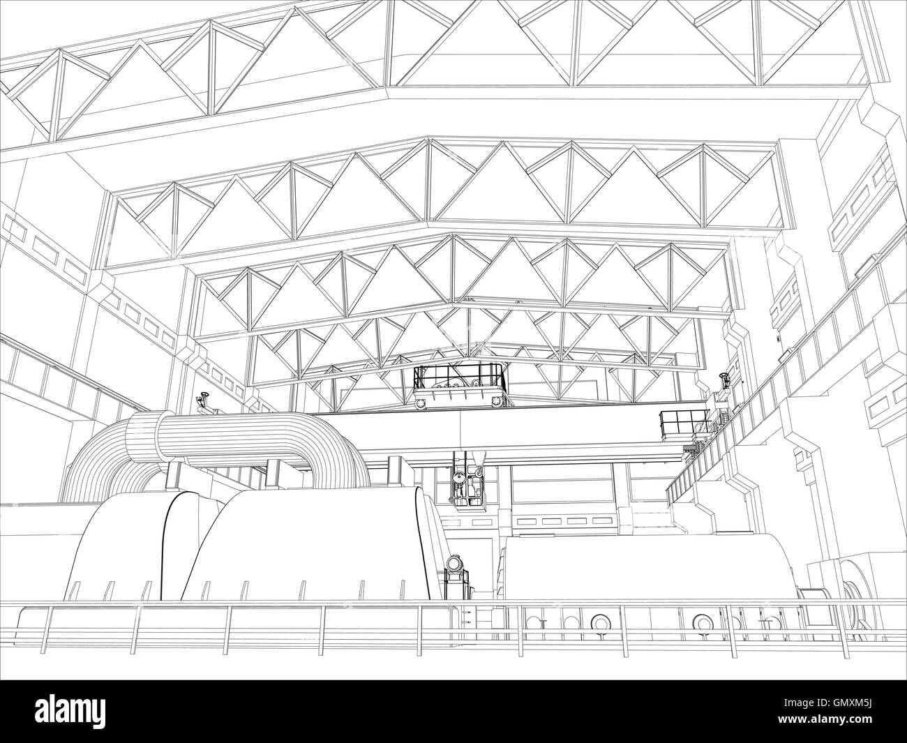 Illustration of equipment for heating system Stock Vector Image & Art ...