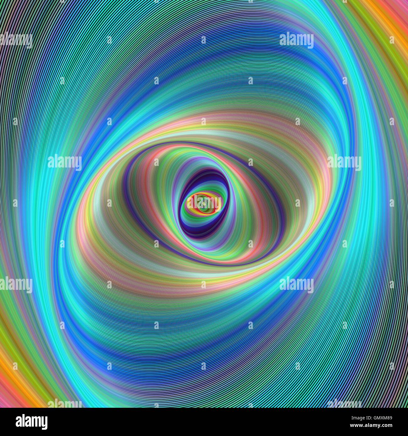 Ellipse elliptical fractal hi-res stock photography and images - Alamy