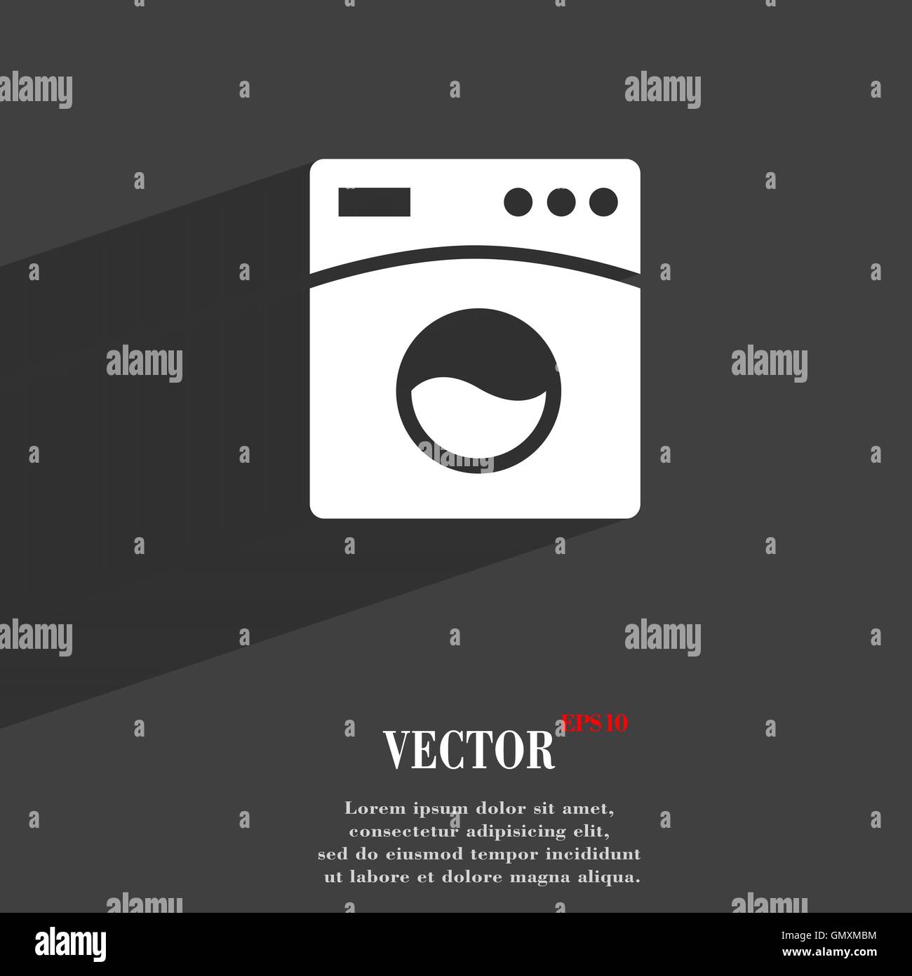 Washing machine symbol hi-res stock photography and images - Alamy