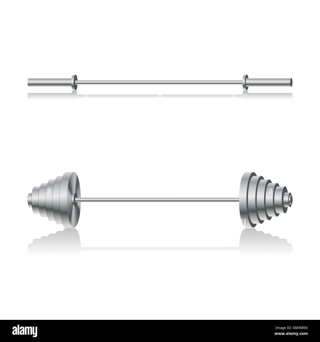 Barbell illustration hi-res stock photography and images - Alamy