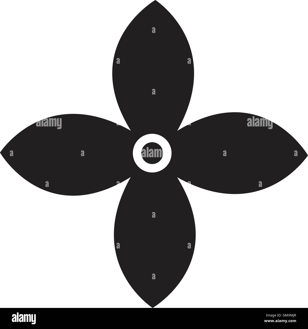 Flower icon Stock Vector Images - Alamy