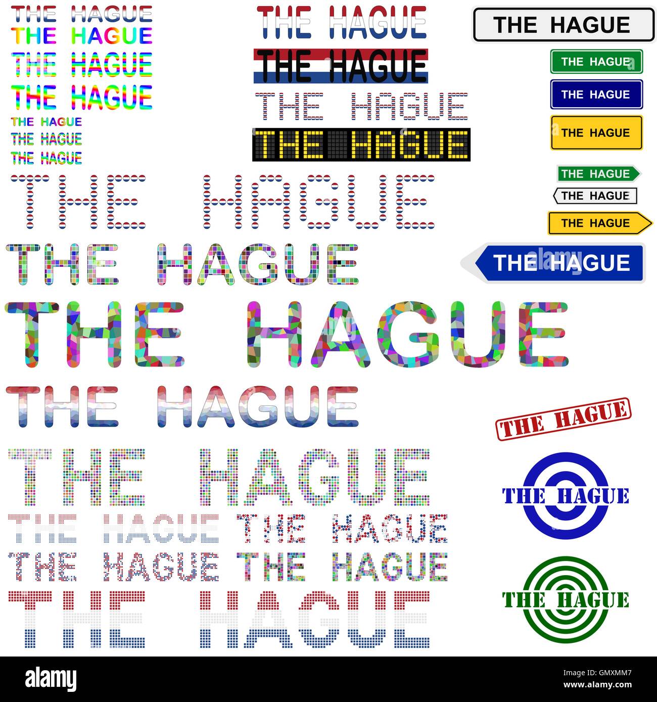 Hague decoration Stock Vector Images - Alamy