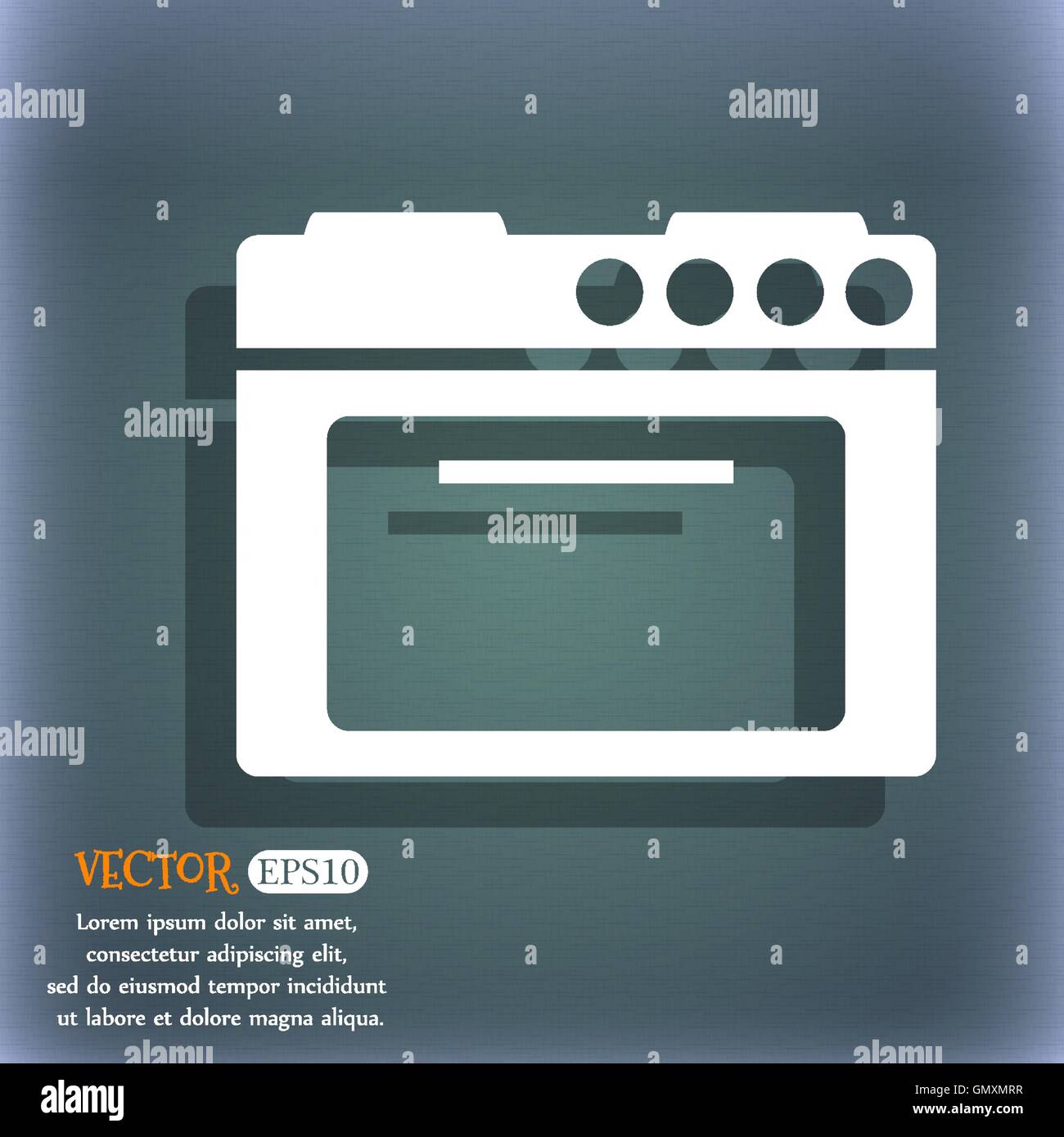 Green gas cooker Stock Vector Images - Alamy