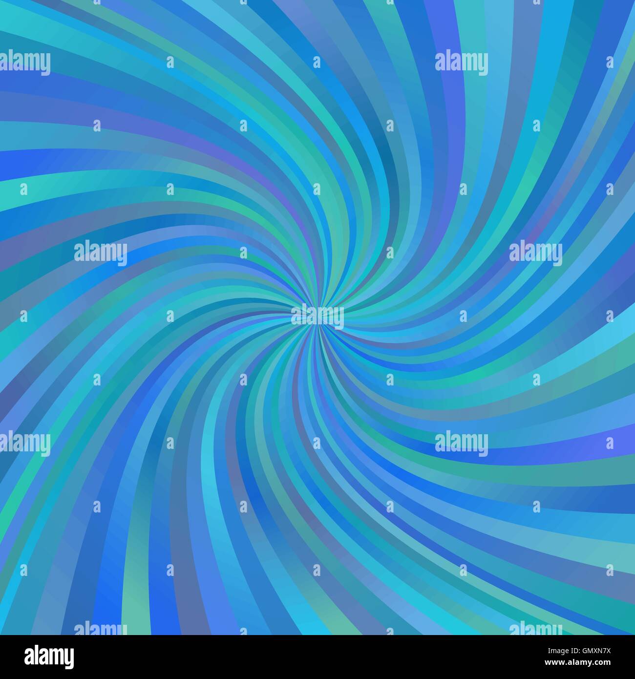 Blue abstract multicolored spiral ray background Stock Vector Image ...