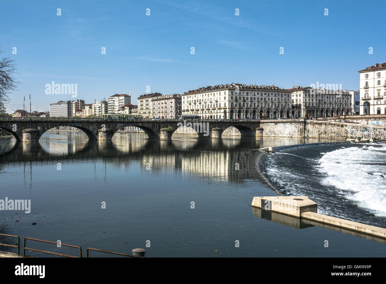 Po River in Turin, Italy Stock Photo - Alamy