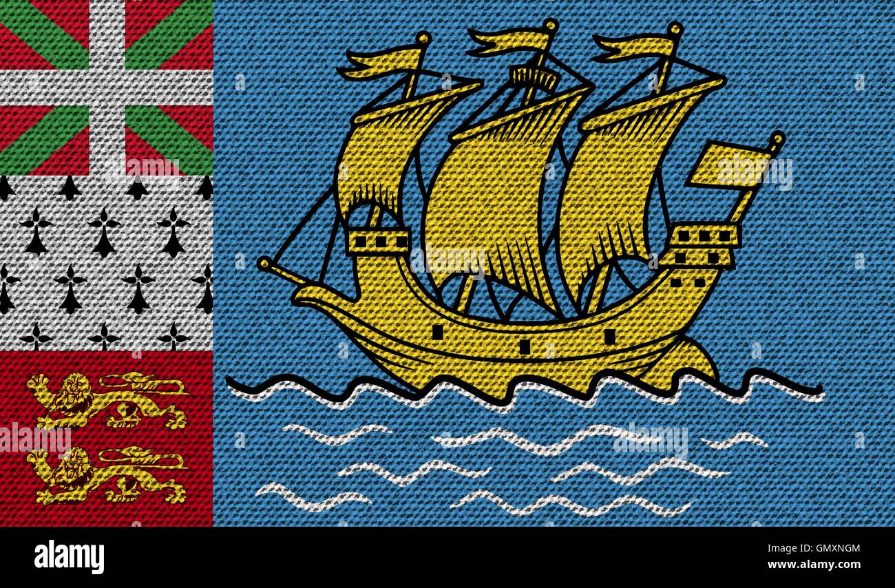 Flags saint pierre miquelon Stock Vector Images - Alamy