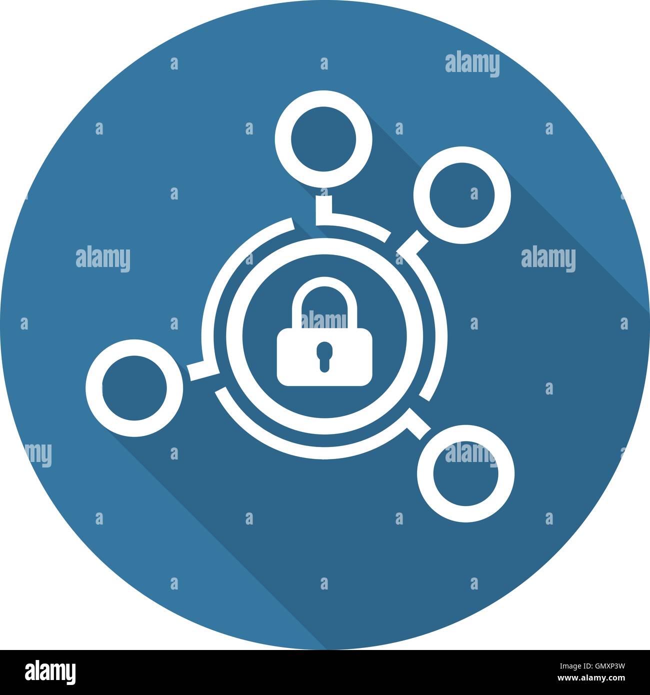 Group Security Icon. Flat Design Stock Vector Image & Art - Alamy