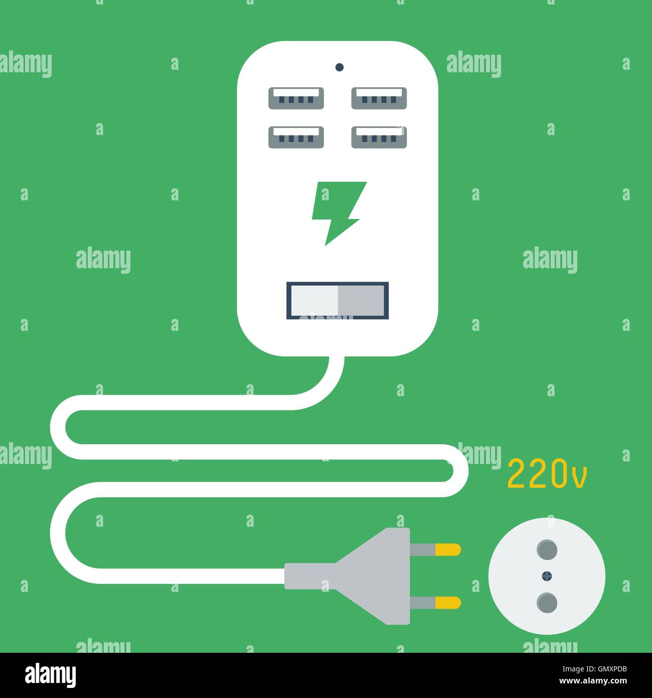 Phone Charging Icon Stock Vector Image & Art - Alamy
