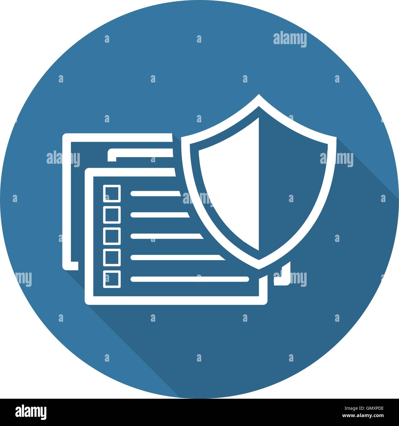 Personal Data Protection Icon Flat Stock Photos & Personal Data ...