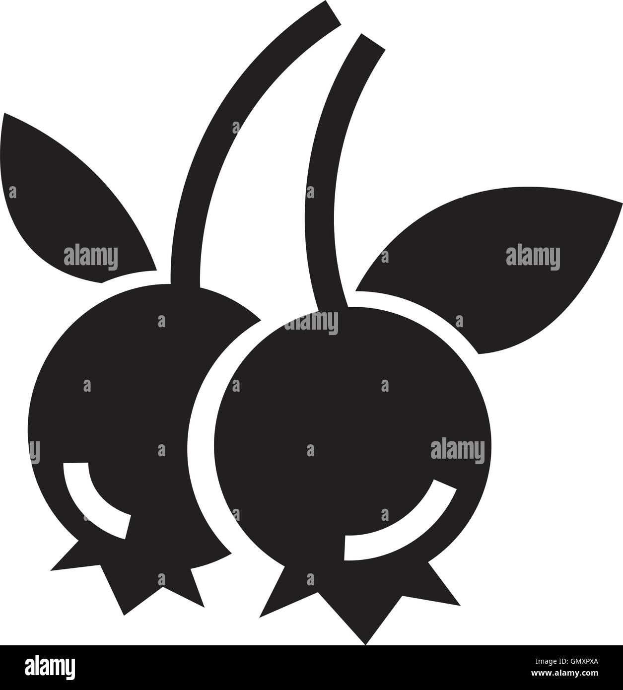 Berry icon Stock Vector Images - Alamy