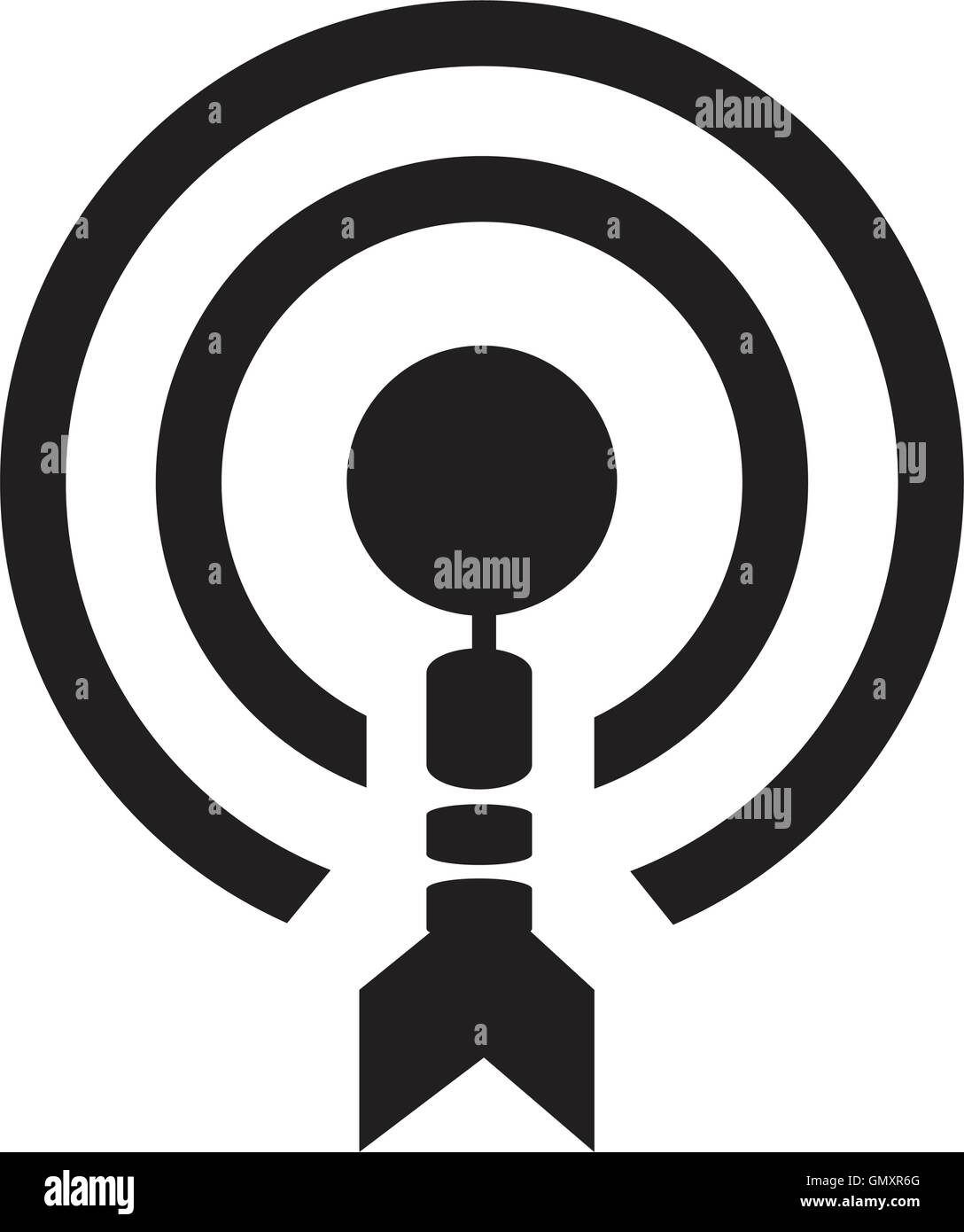 Pictograph of target Stock Vector Image & Art - Alamy