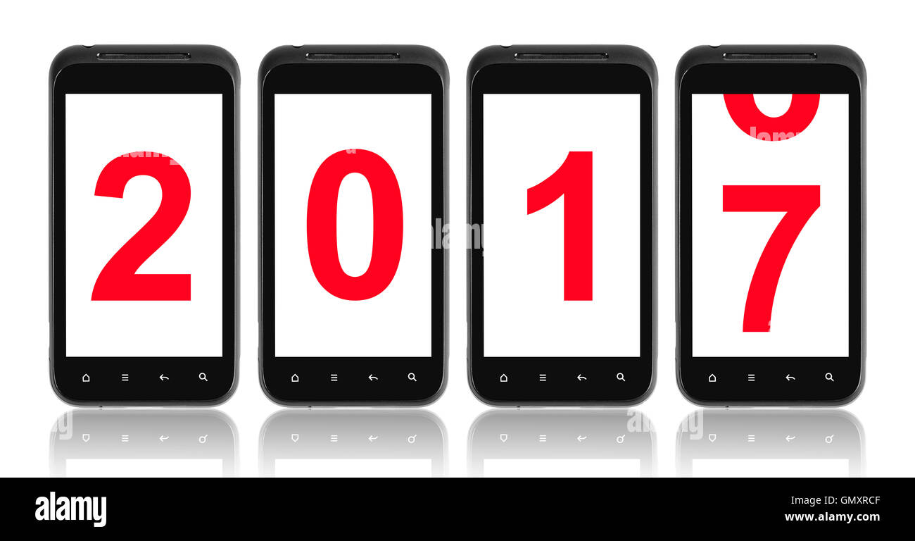 2017 year figures hi-res stock photography and images - Alamy