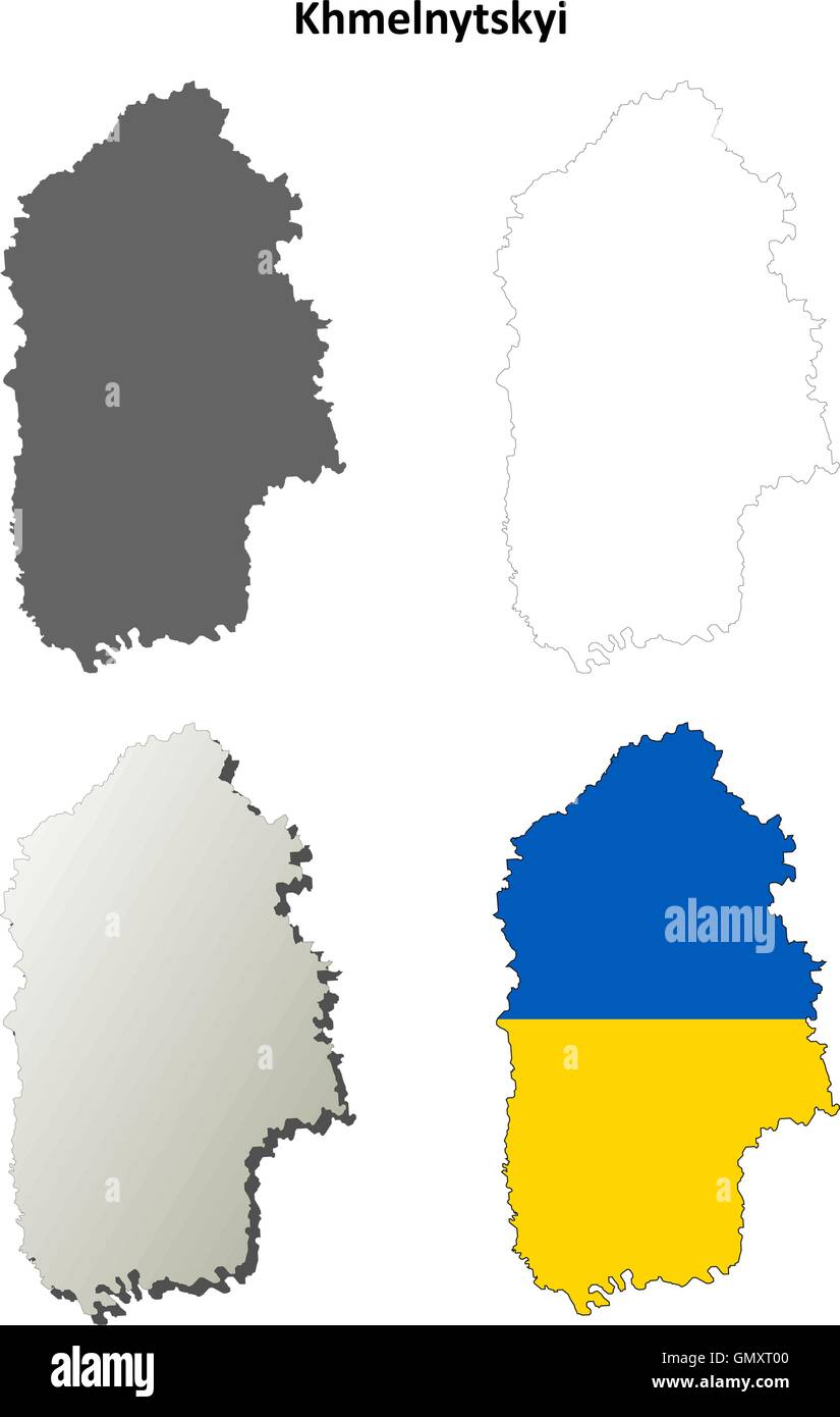 Khmelnytskyi blank outline map set Stock Vector Image & Art - Alamy Khmelnytskyi blank outline map set Stock Vector Image & Art - Alamy
