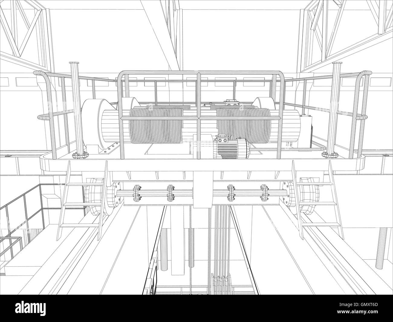 Illustration of equipment for heating system Stock Vector Image & Art ...