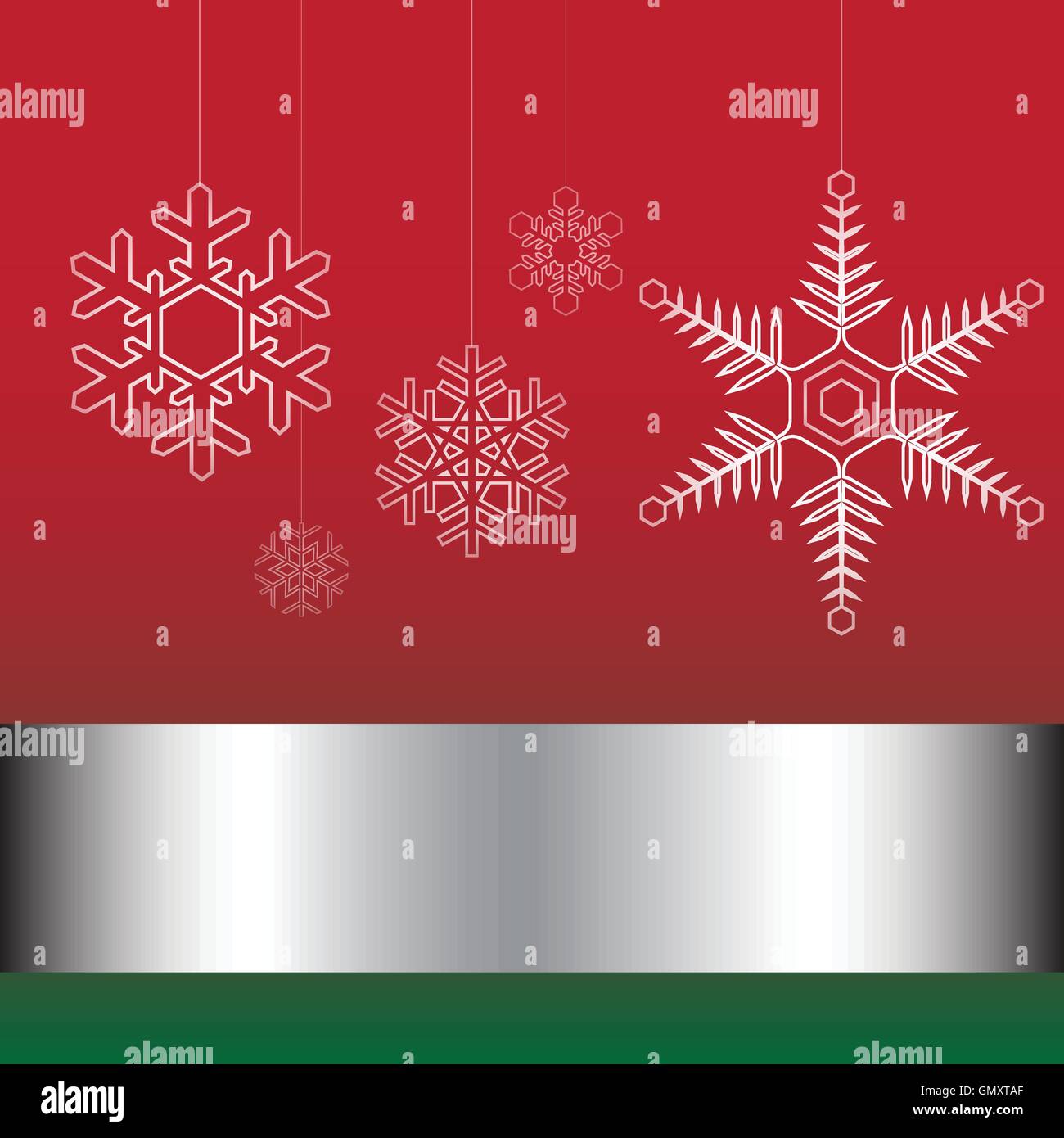 Christmas card red and green Stock Vector Image & Art - Alamy