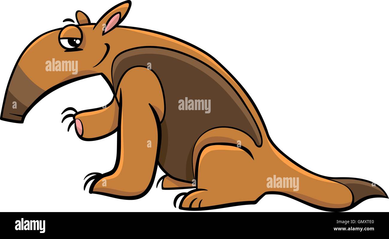 tamandua anteater cartoon Stock Vector Image & Art - Alamy