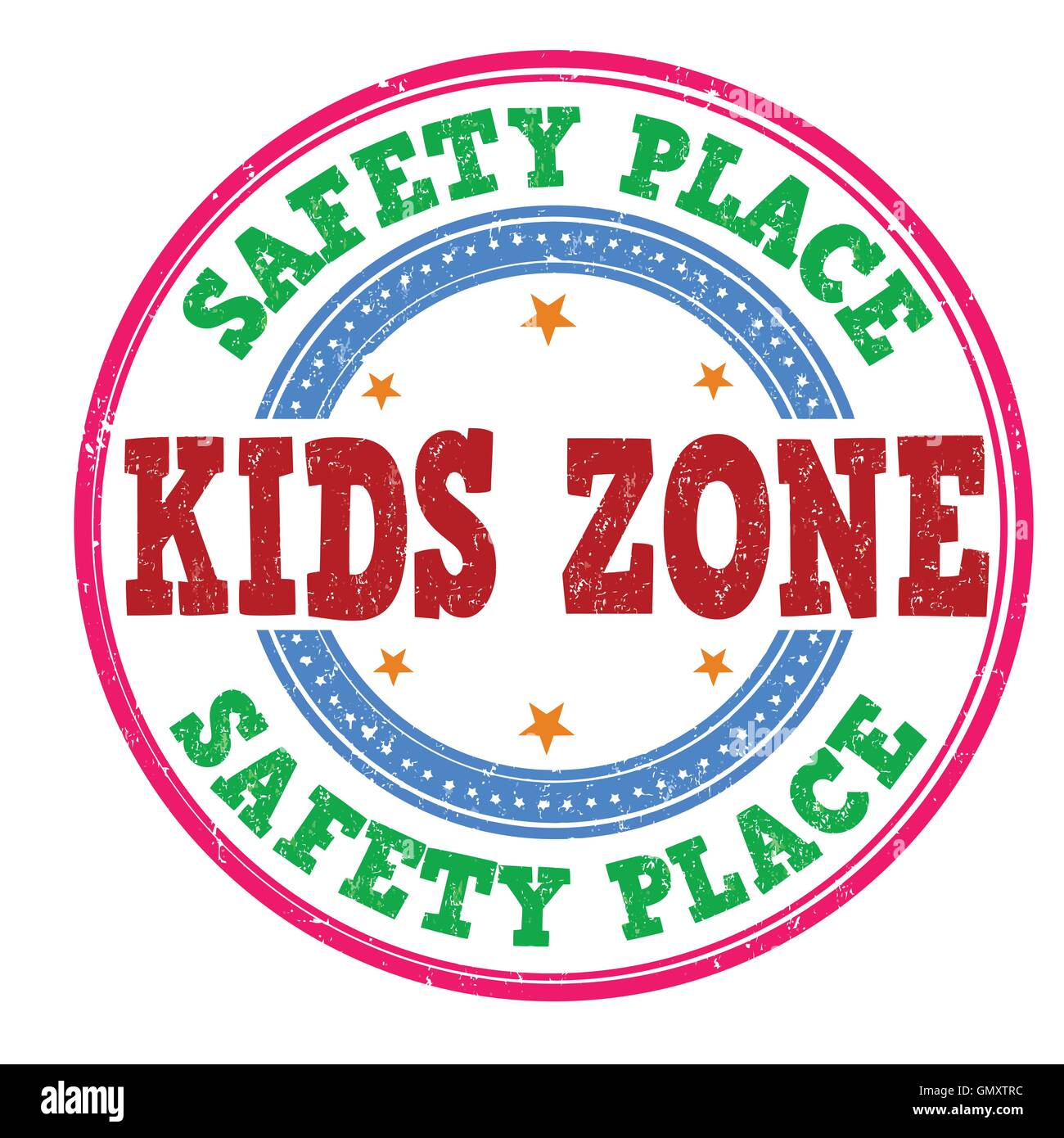 Kids zone stamp Stock Vector Image & Art - Alamy