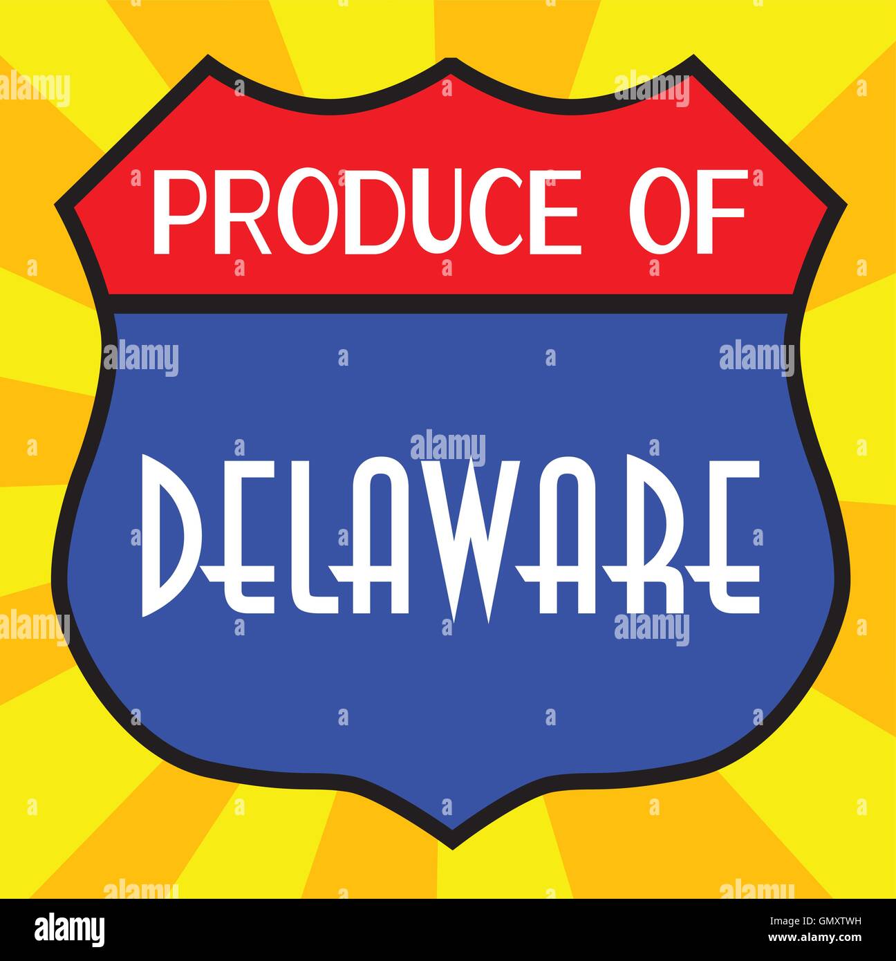 Delaware drawing hi-res stock photography and images - Alamy