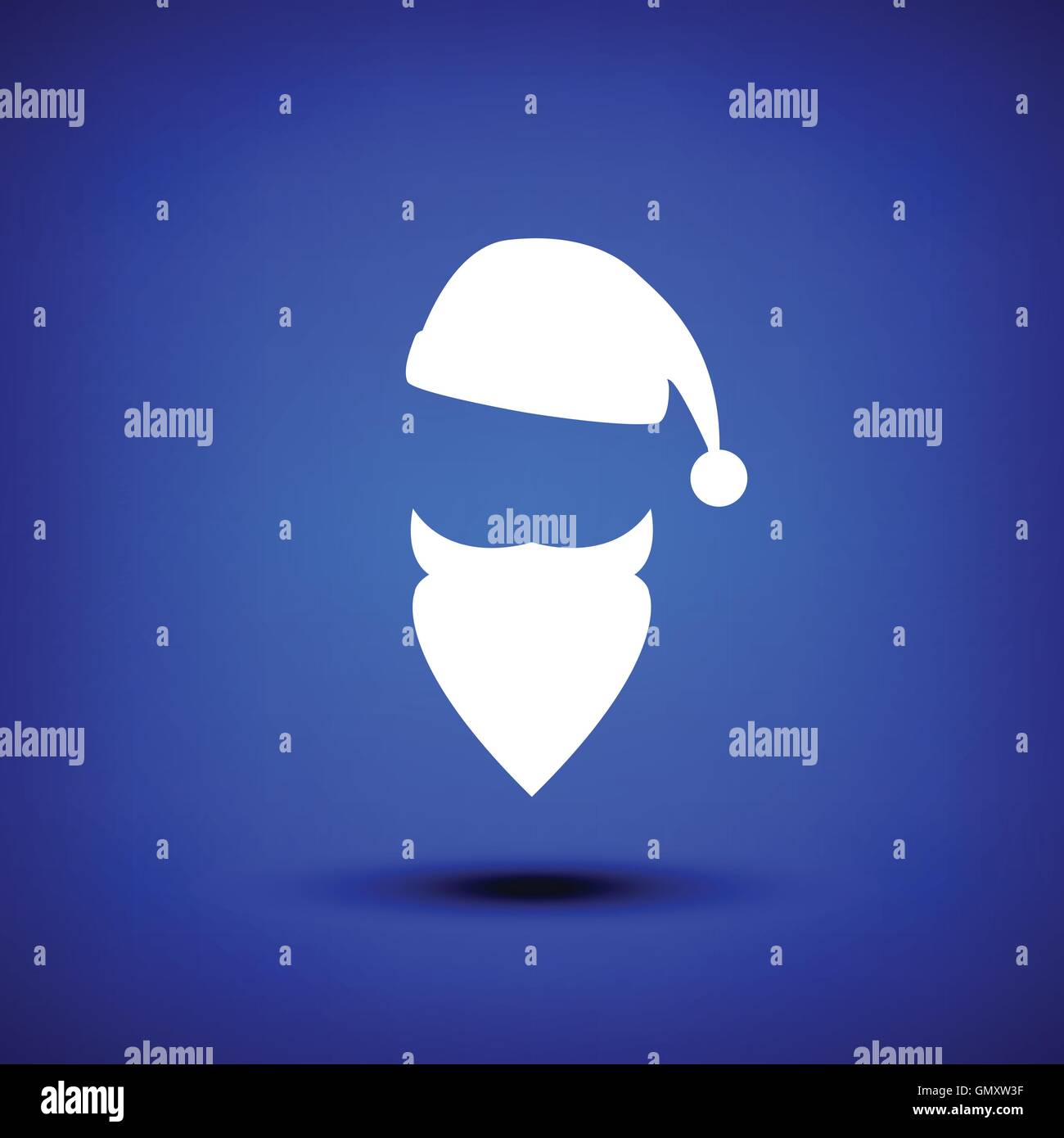 Blue shadows on white Stock Vector Images - Alamy