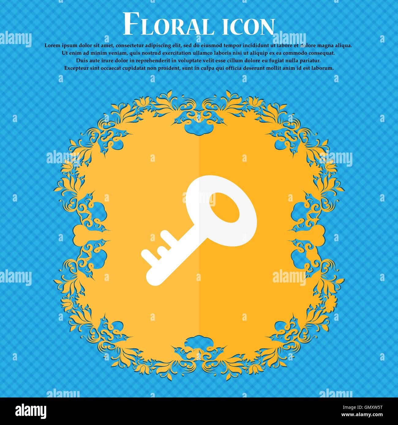 Key lock on black background Stock Vector Images - Alamy