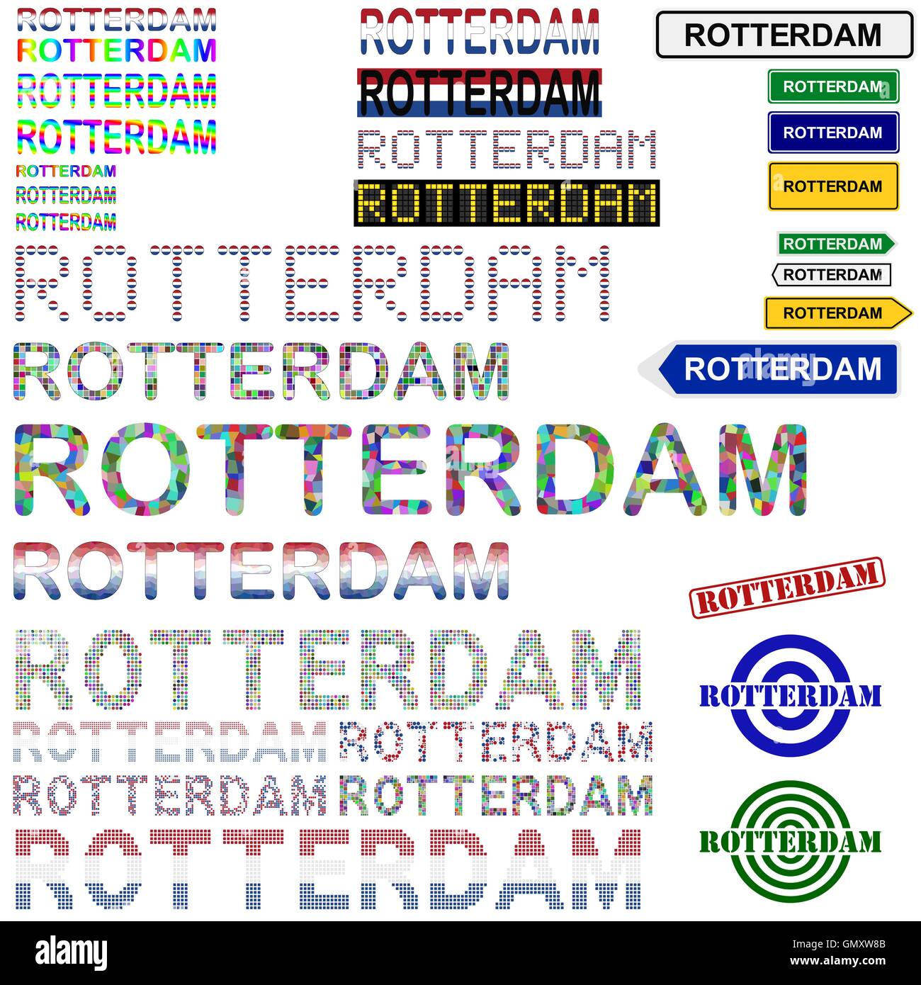 Rotterdam board Stock Vector Images - Alamy
