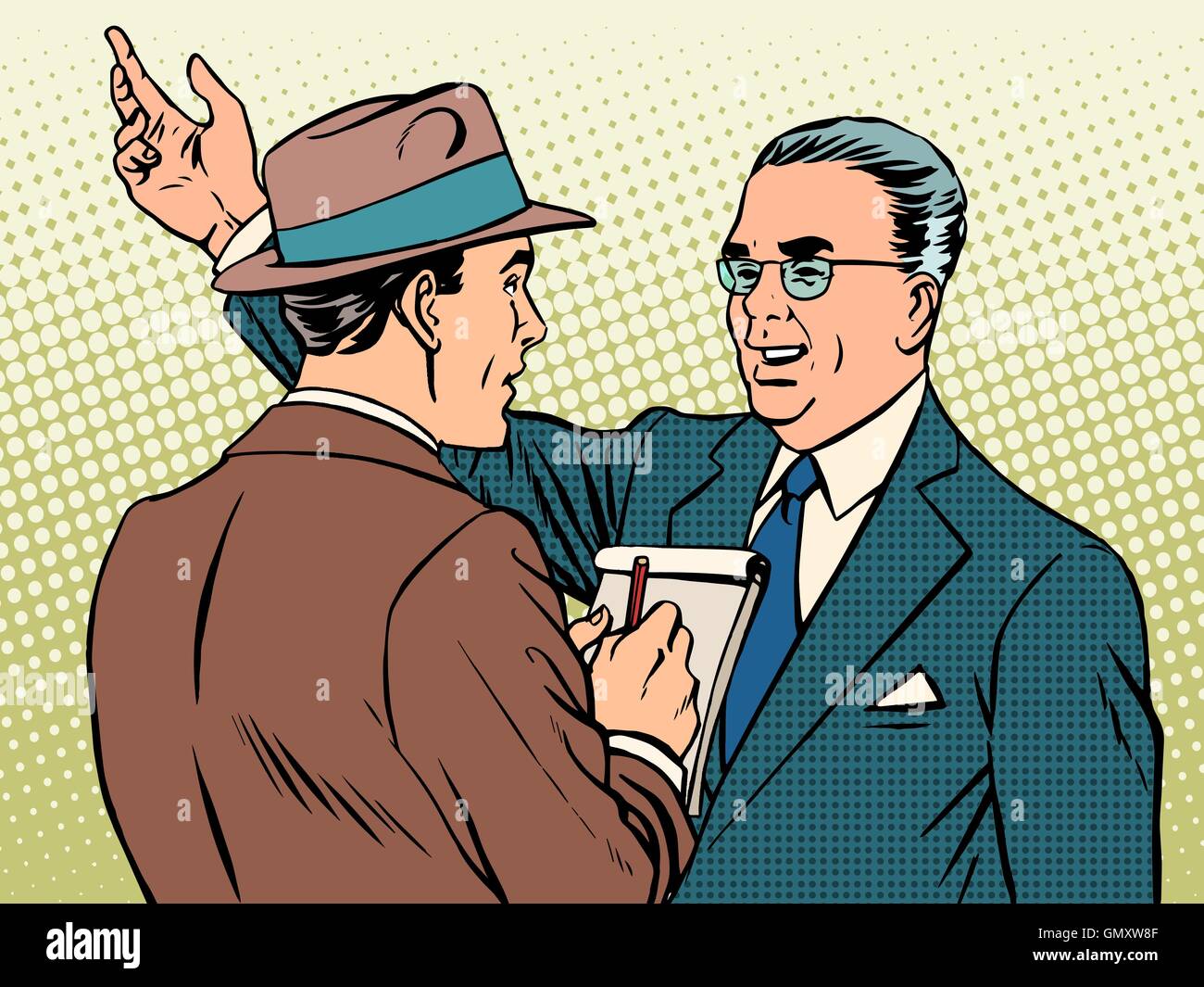 News politician Stock Vector Images - Alamy