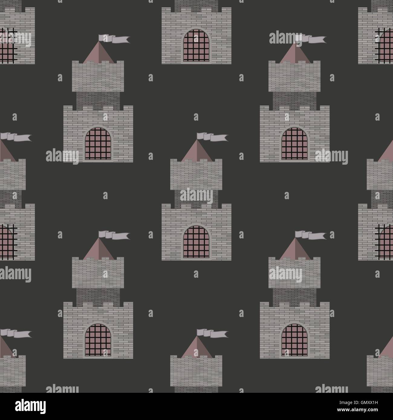 Retro Tower Background Stock Vector Image & Art - Alamy