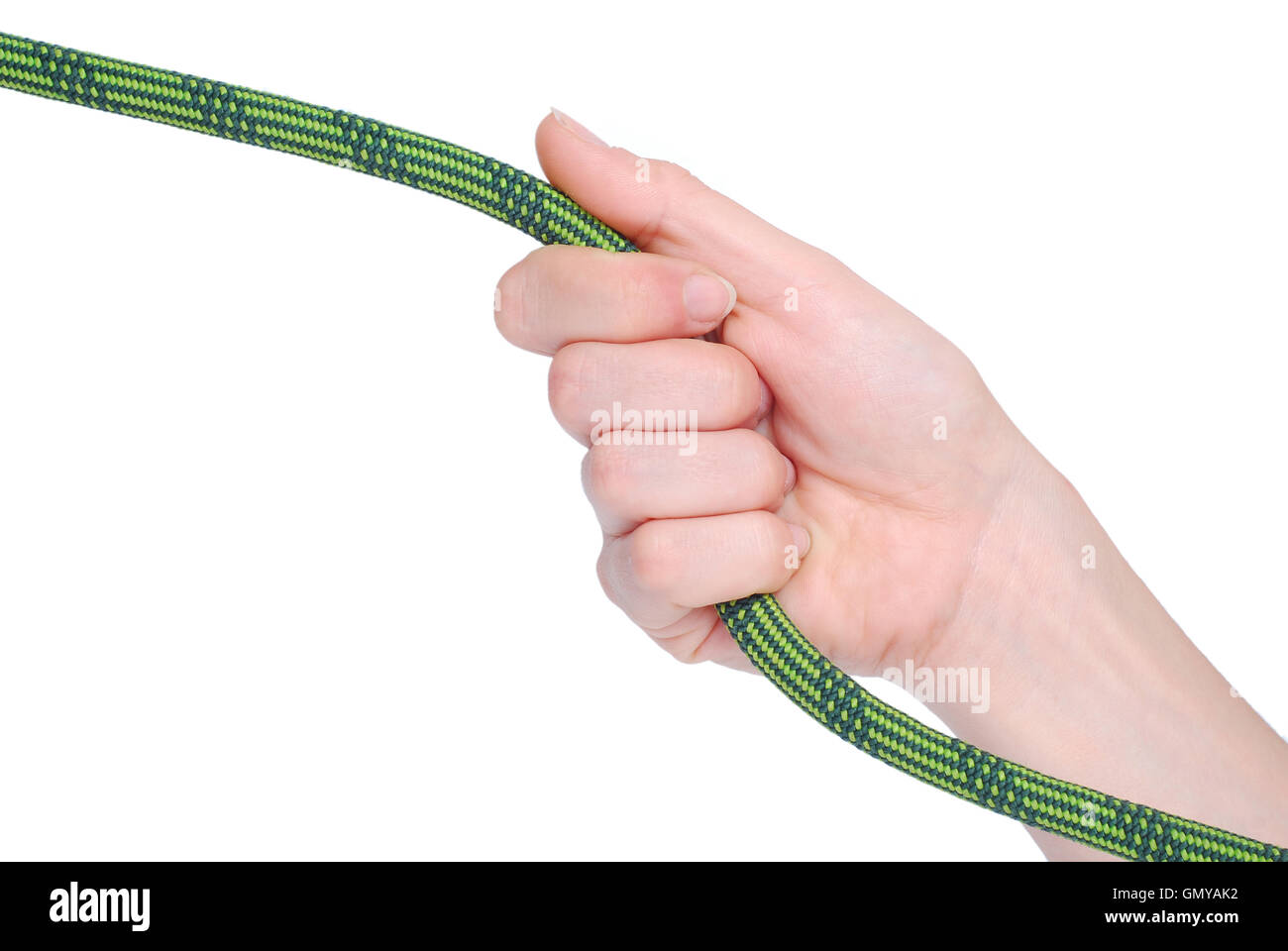 Figure of eight knot mountain climbing hi-res stock photography and ...