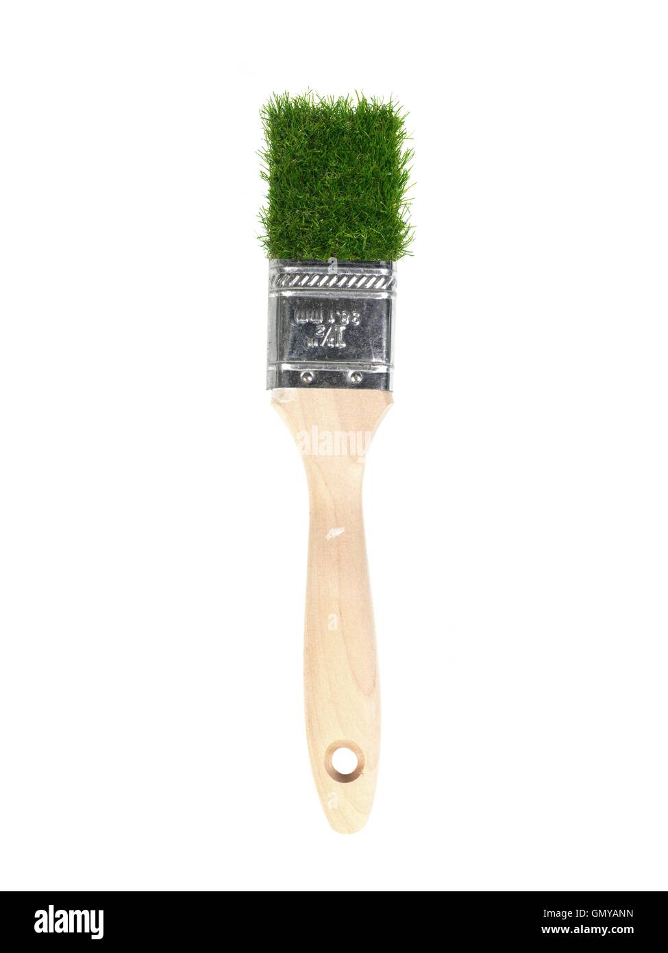 Painting grass Cut Out Stock Images & Pictures - Alamy