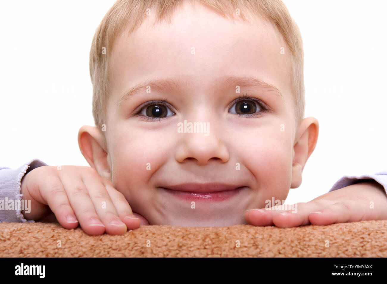 Little child smiling Stock Photo - Alamy