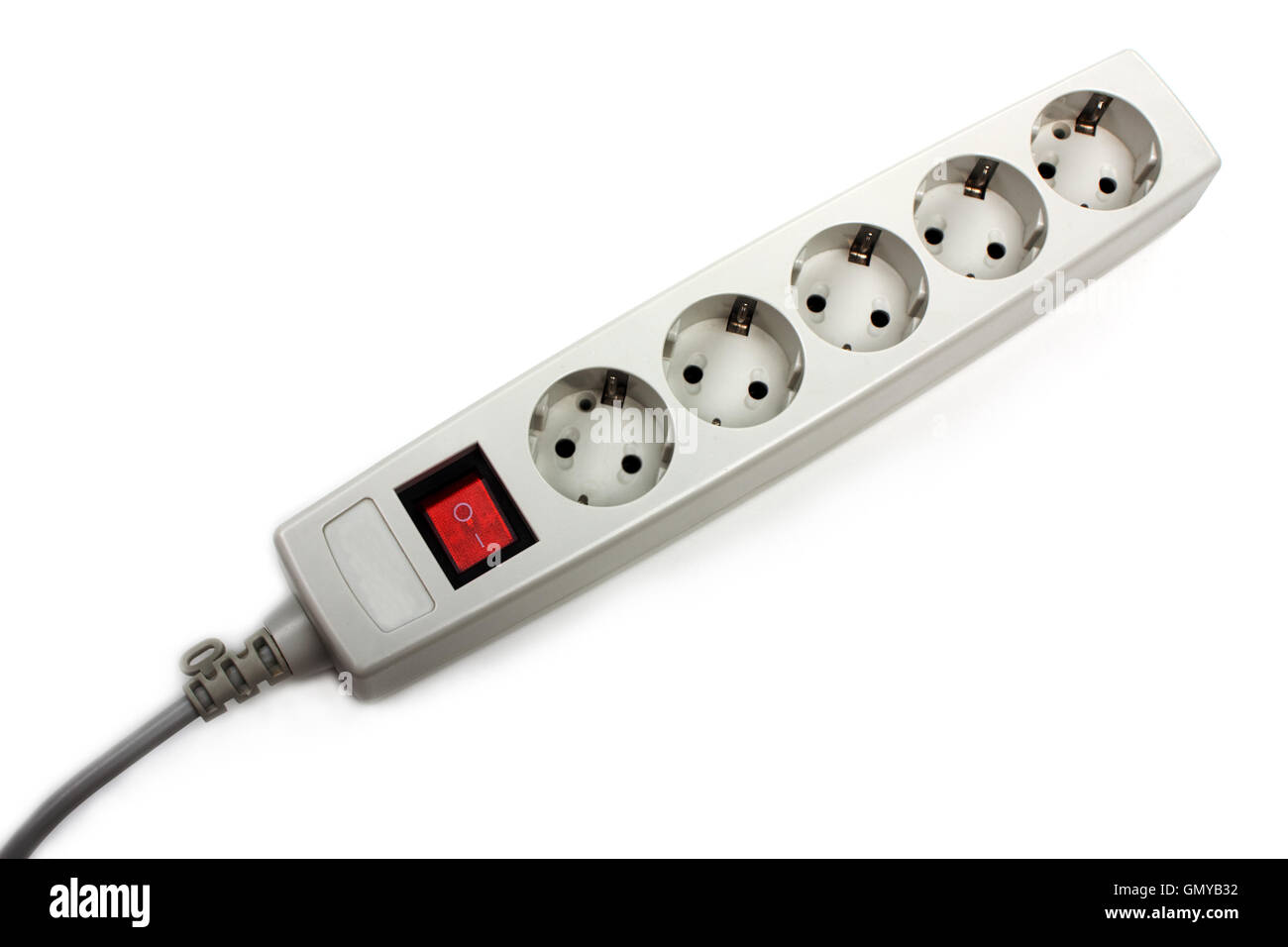 Red power outlet hi-res stock photography and images - Alamy