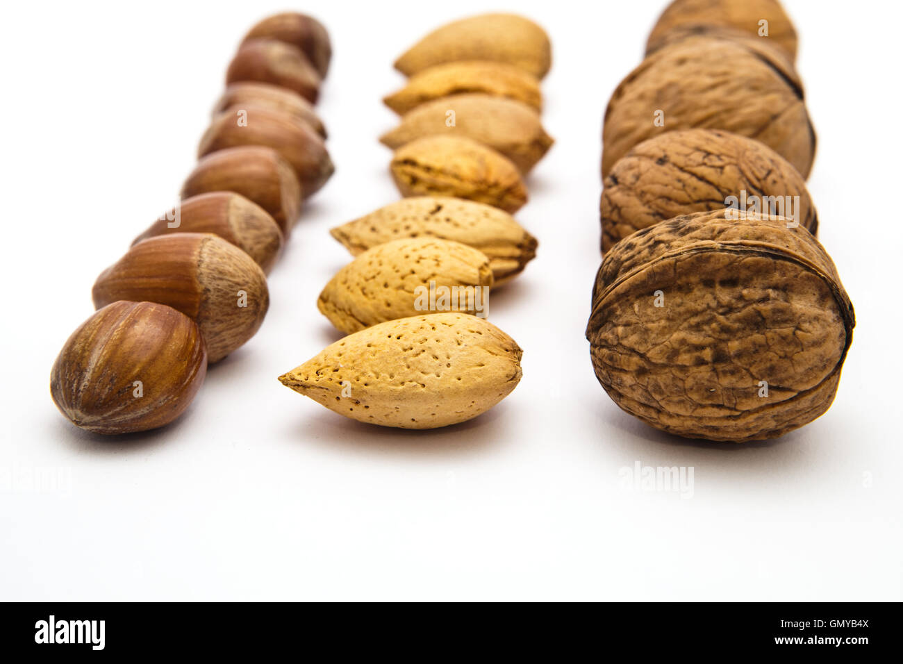 Black nuts Cut Out Stock Images & Pictures - Alamy