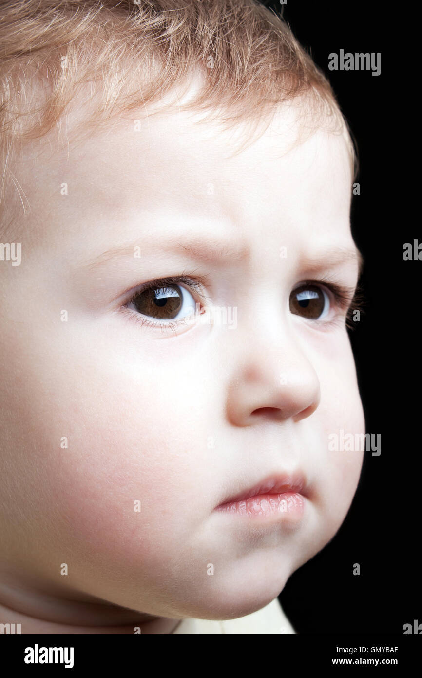 Little child smiling Stock Photo - Alamy