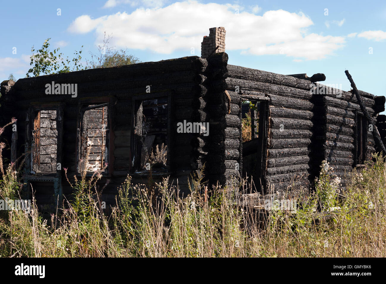 Burnt timber frame hi-res stock photography and images - Alamy