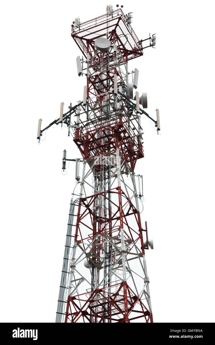 Microwave antenna tower hi-res stock photography and images - Alamy