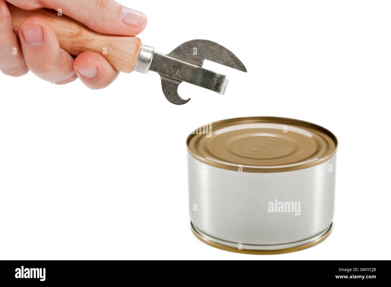 Empty metal food can hi-res stock photography and images - Alamy