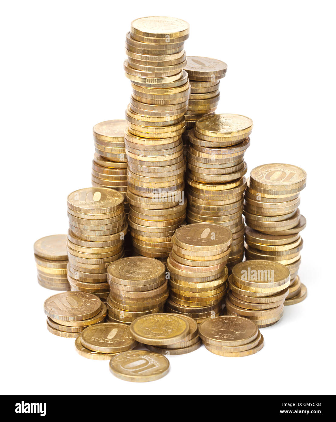 Yellow coin texture hi-res stock photography and images - Alamy