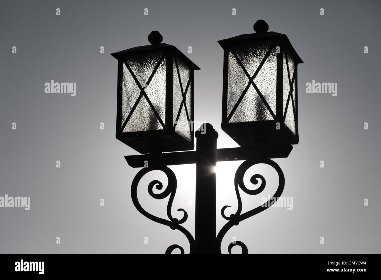 Street light lantern lamp Stock Photo - Alamy