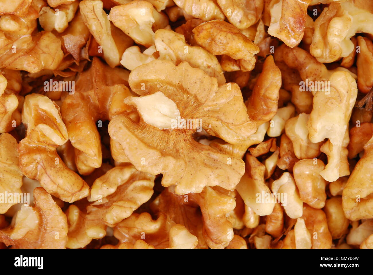 nuts as background texture Stock Photo - Alamy