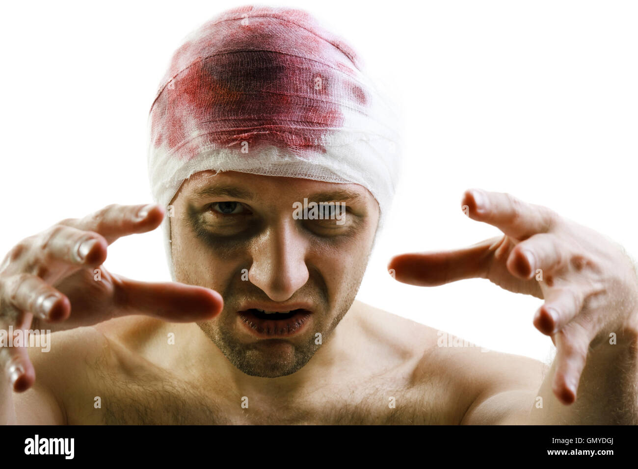 Head injury blood skull hi-res stock photography and images - Alamy