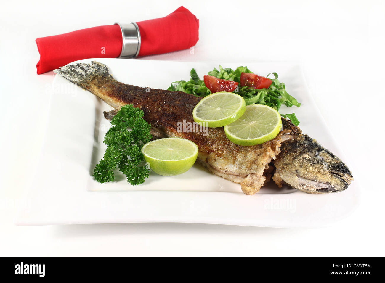 Brook Trout Dish High Resolution Stock Photography and Images - Alamy