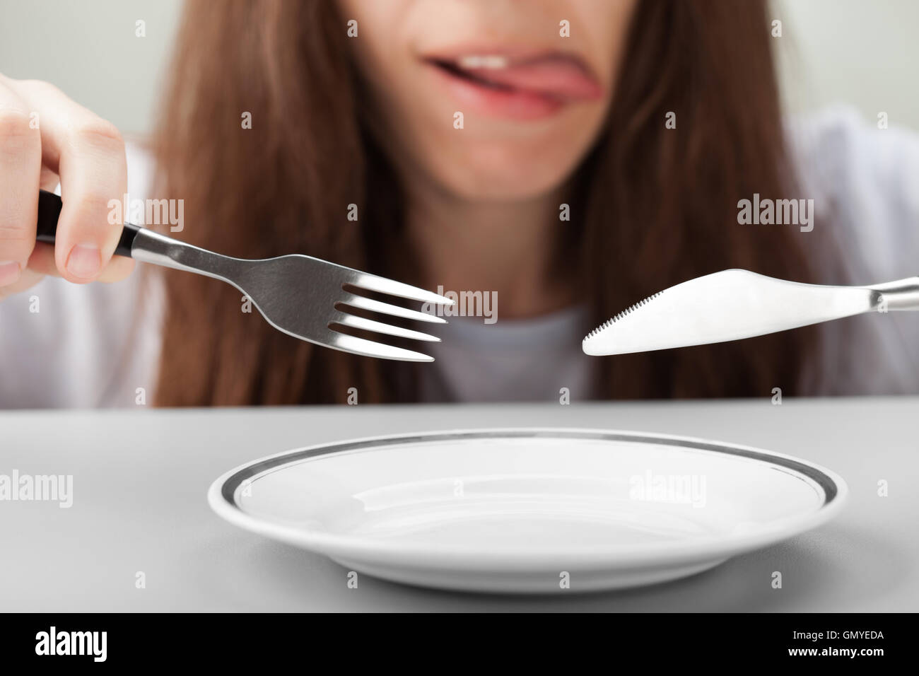 Hand fork hi-res stock photography and images - Alamy